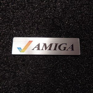 Commodore Amiga 600 1200 Color Logo / Sticker / Badge 49 X 13 Mm 459c ...