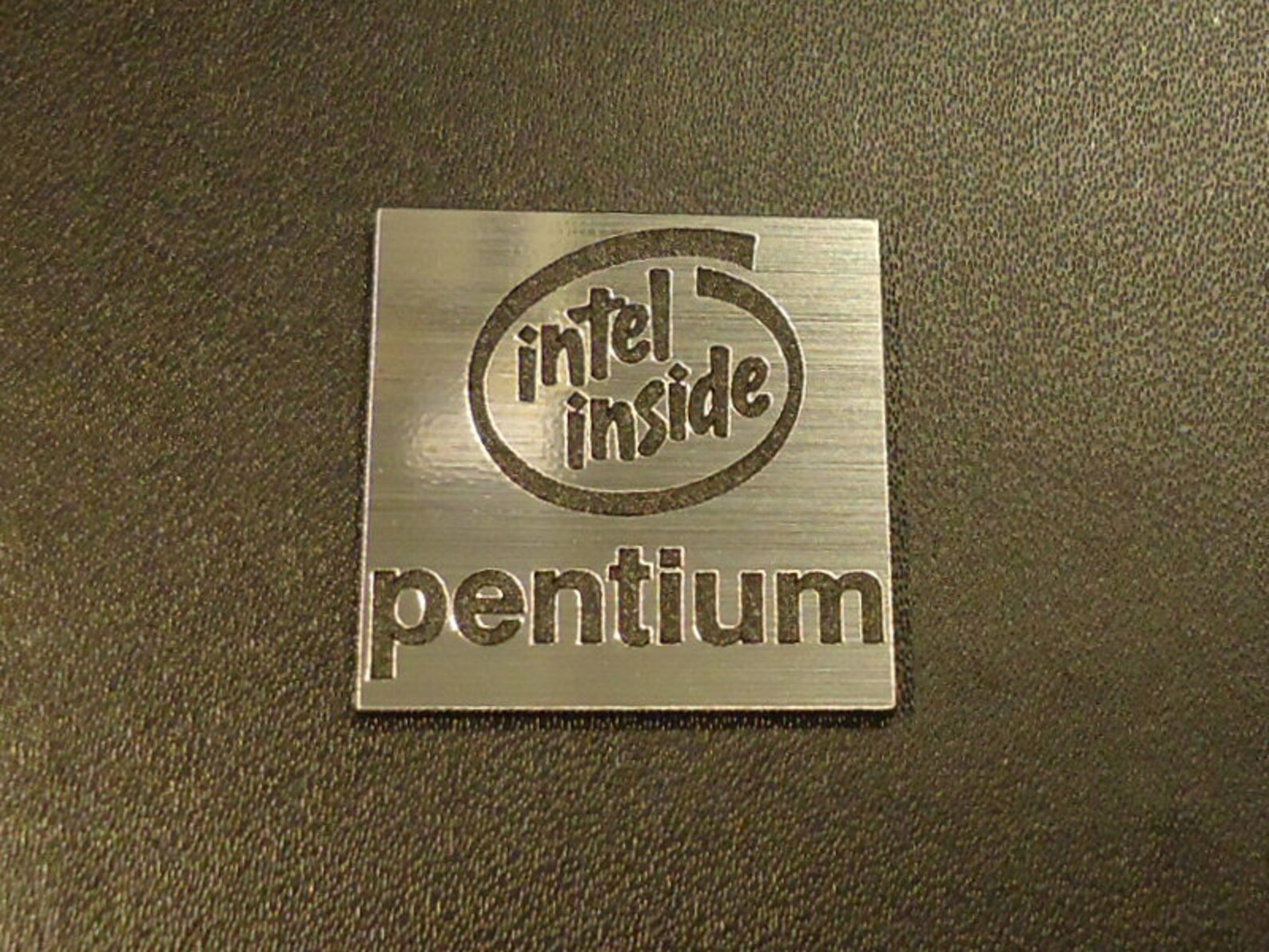 Intel Pentium Label / Logo / Sticker / Badge 25 X 25 Mm 286 - Etsy