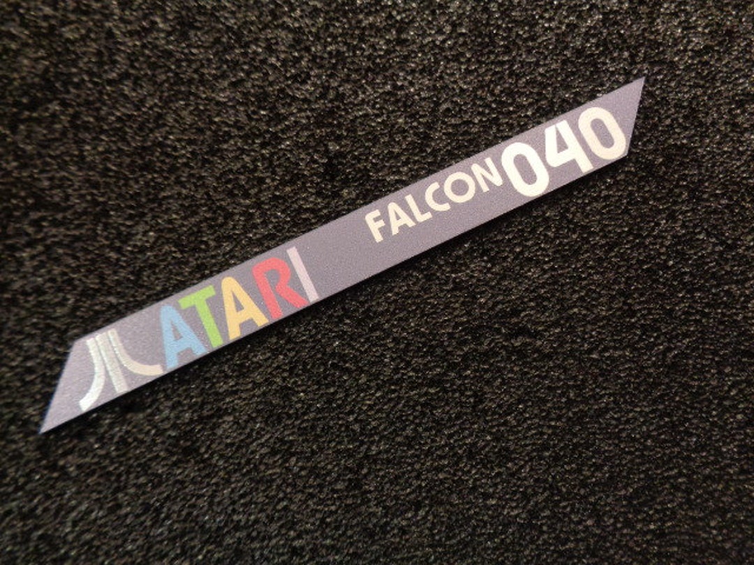 Atari FALCON 040 Color Label / Logo / Sticker / Badge 100 X 10 - Etsy