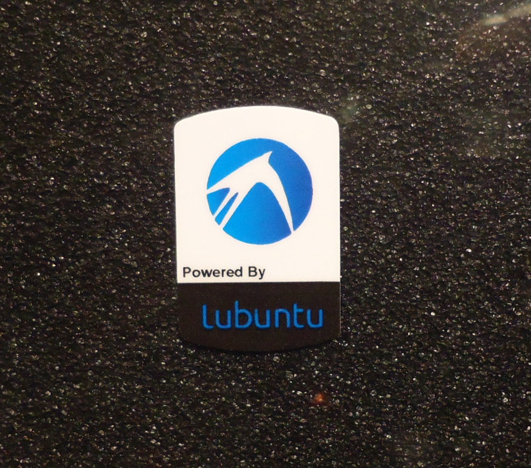 Lubuntu Label / Aufkleber / Sticker / Badge / Logo 19cm X - Etsy