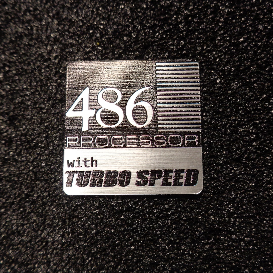 Intel 486 CPU Label / Logo / Sticker / Badge 25 X 25 Mm 483 - Etsy