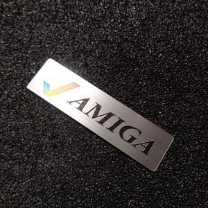 Commodore Amiga 600 1200 Color Logo / Sticker / Badge 49 X 13 Mm 459c ...