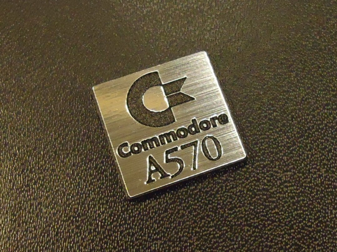 Commodore AMIGA 570 Label / Sticker / Badge / Logo 17cm X - Etsy
