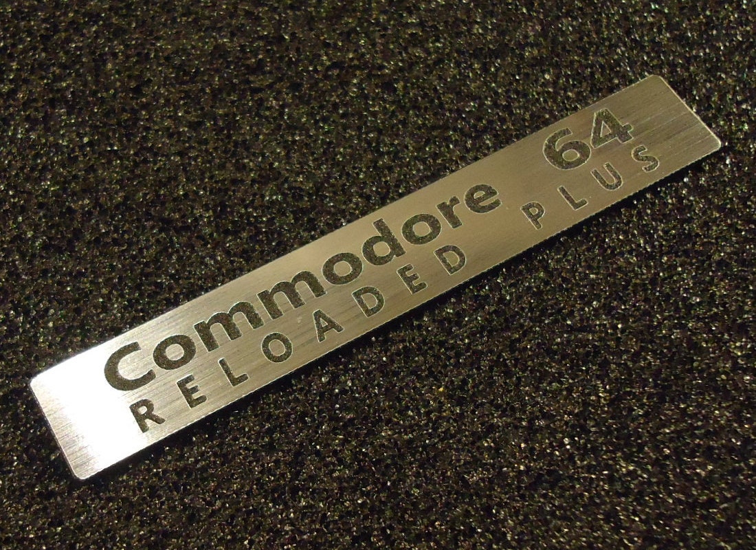 Commodore C64 Reloaded Plus Label / Aufkleber / Sticker / - Etsy