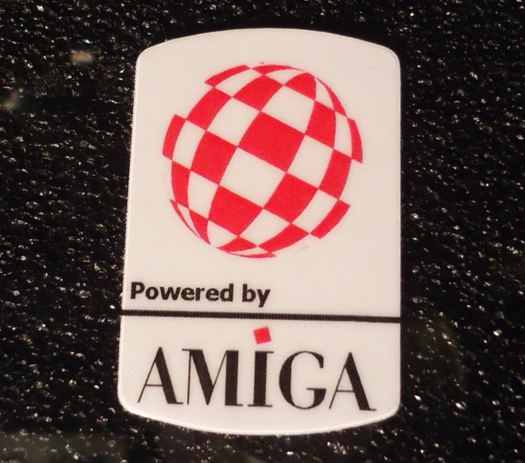 Commodore Amiga Label / Aufkleber / Sticker / Badge / Logo - Etsy