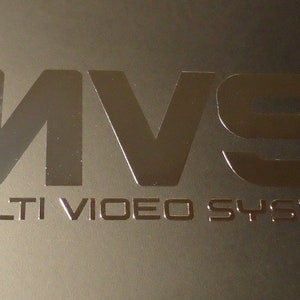 SNK MVS Label / Aufkleber / Sticker / Badge / Logo 86mm X 27mm - Etsy