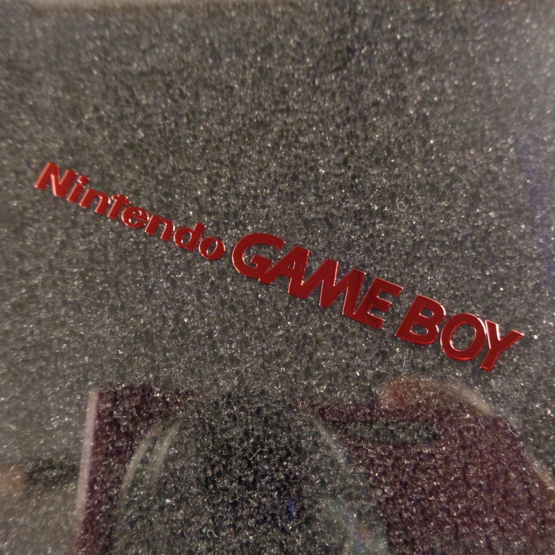 Nintendo Gameboy Red Label / Aufkleber / Sticker / Badge / Logo 162d - Etsy