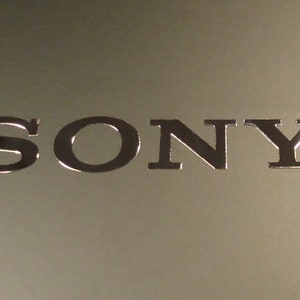 SONY Label / Aufkleber / Sticker / Badge / Logo 50mm X 8mm 074b - Etsy