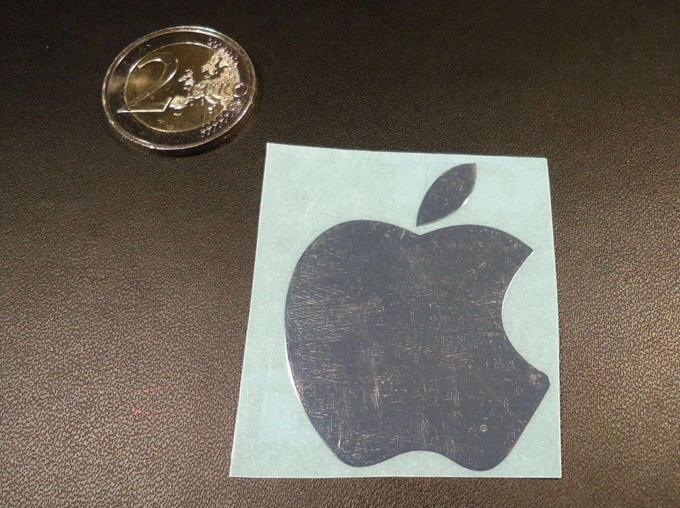 Apple Label / Aufkleber / Sticker / Badge / Logo Metal/chrome - Etsy