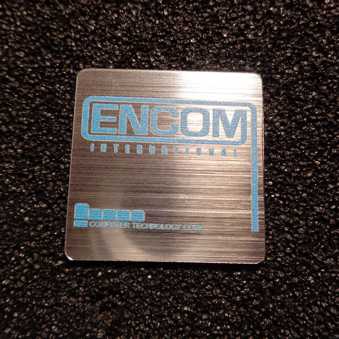 Encom International Corporation Logo Label Decal Case Sticker Badge 473 ...