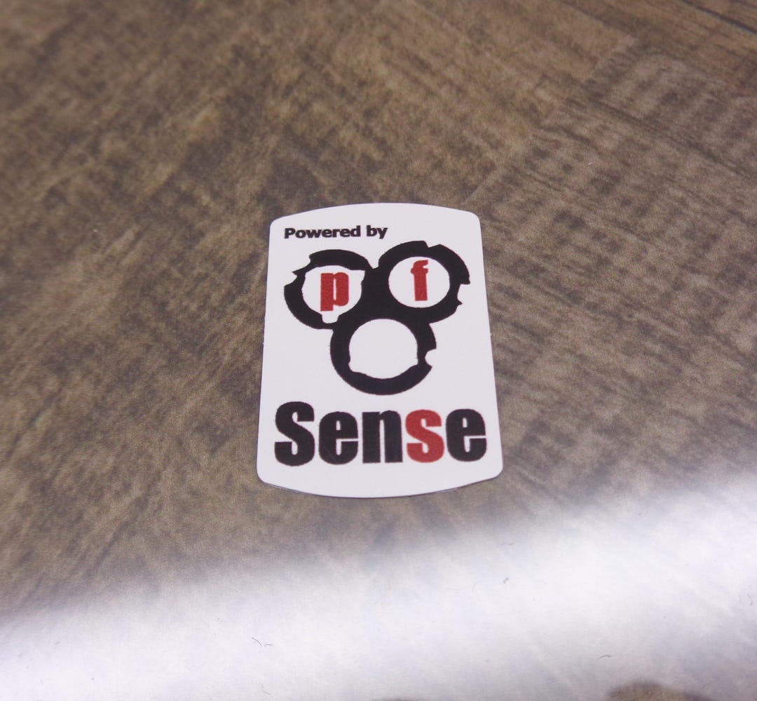 PF Sense Logo Label Decal Case Sticker Badge 804 - Etsy