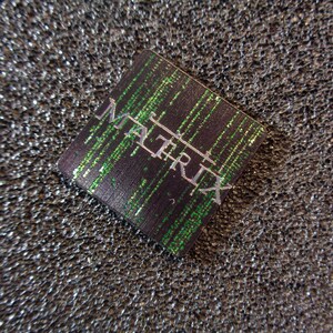 Matrix Logo Label Decal Case Sticker Badge 521 - Etsy