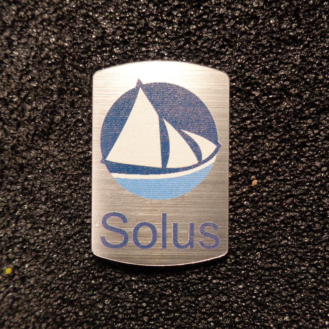 Solus Linux Label / Aufkleber / Sticker / Badge / Logo 1,9cm X 2,8cm ...