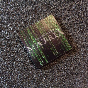 Matrix Logo Label Decal Case Sticker Badge 521 - Etsy
