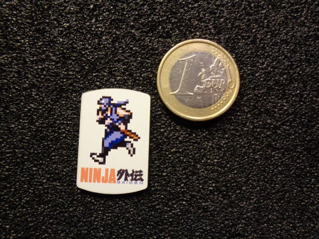 Ninja Gaiden 8-bit NES Nintendo Logo Label Decal Case Sticker - Etsy