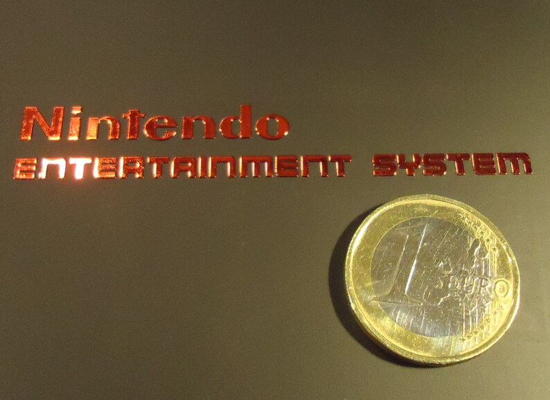 Nintendo NES Label / Aufkleber / Sticker / Badge / Logo 74 X - Etsy