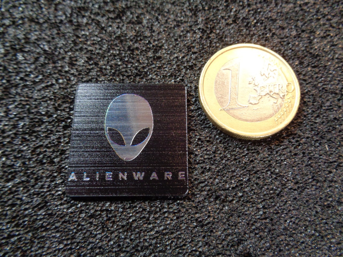 Dell Alienware Logo Label Decal Case Sticker Badge 518b - Etsy