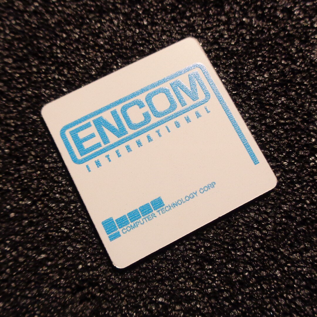 Encom International Corporation Logo Label Decal Case Sticker Badge 473b - Etsy