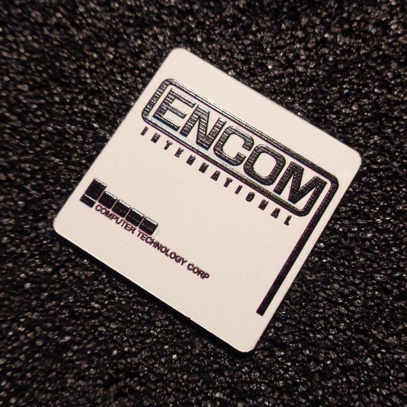 Encom International Corporation Logo Label Decal Case Sticker - Etsy