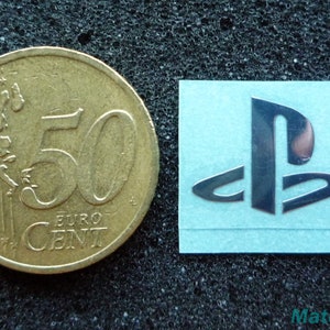 Playstation Label / Aufkleber / Sticker / Badge / Logo 1.7cm X 1.3cm ...
