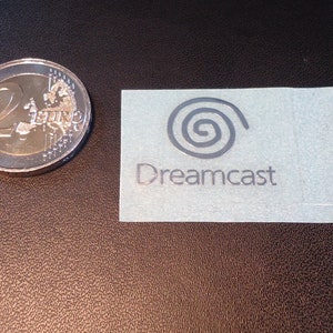 Sega Dreamcast Label / Aufkleber / Sticker / Badge / Logo 26 X 19mm 180 ...