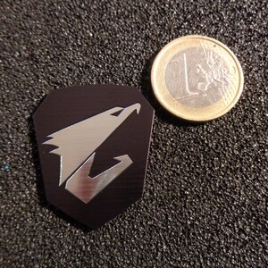 Gigabyte Aorus Gaming Label / Aufkleber / Sticker / Logo 30 X 35mm 462 ...