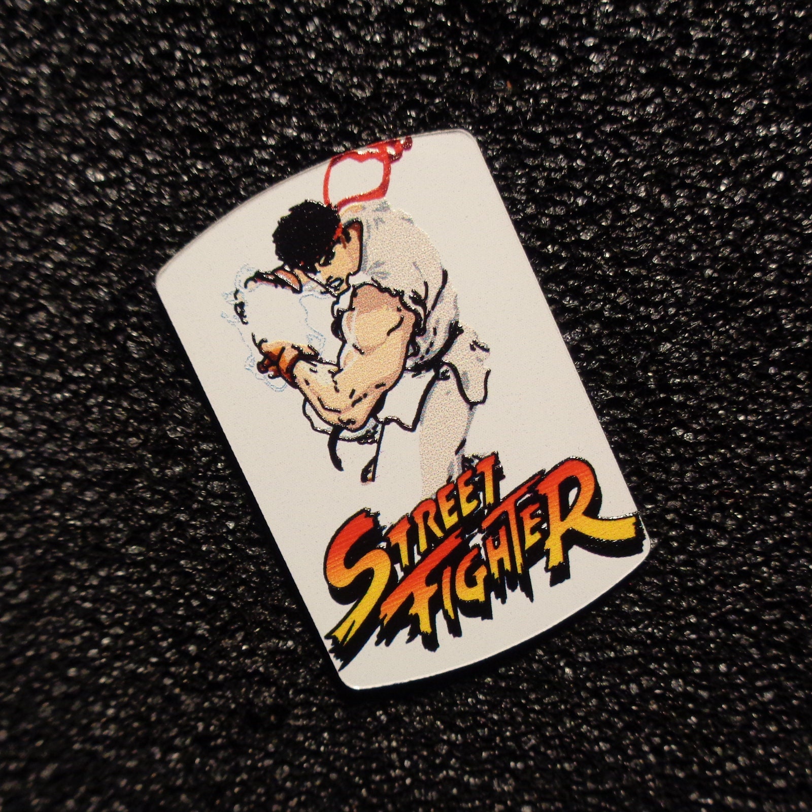 Street Fighter Ryu Logo Label Decal Case Sticker Badge 497 - Etsy