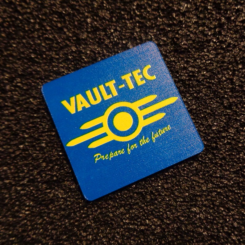 Vault-tec Corporation Fallout Logo Label Decal Case Sticker - Etsy