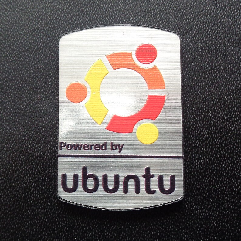 Ubuntu Label / Aufkleber / Sticker / Badge / Logo 19cm X - Etsy