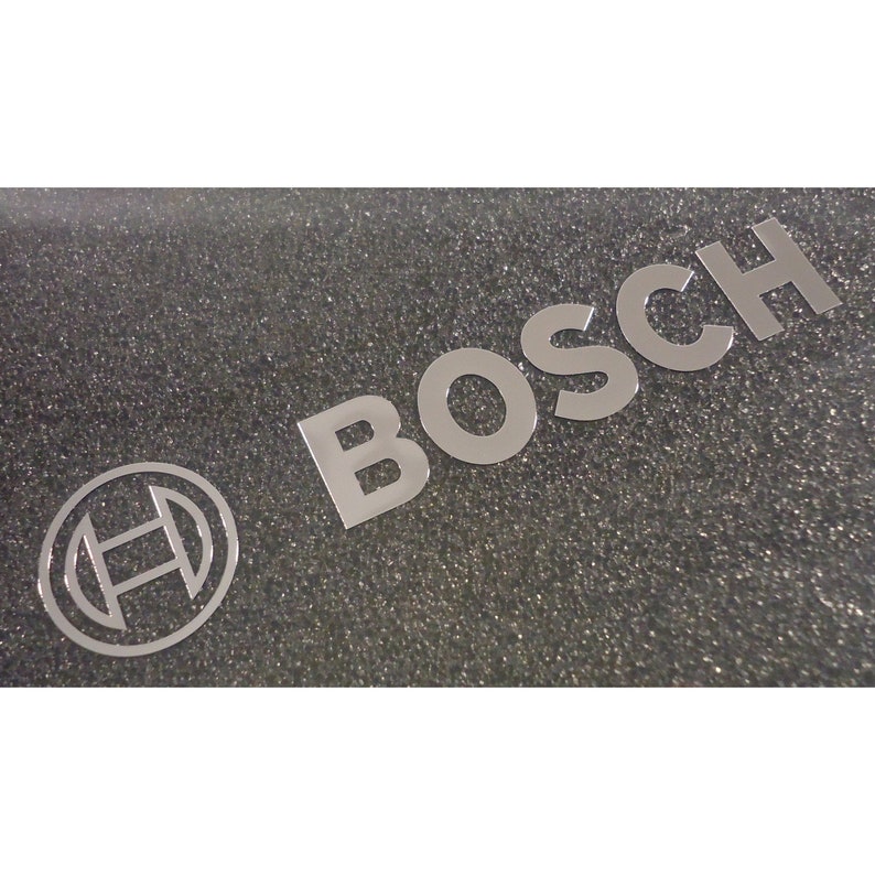 Bosch Chrome Metal Label / Aufkleber / Sticker / Badge / Logo - Etsy