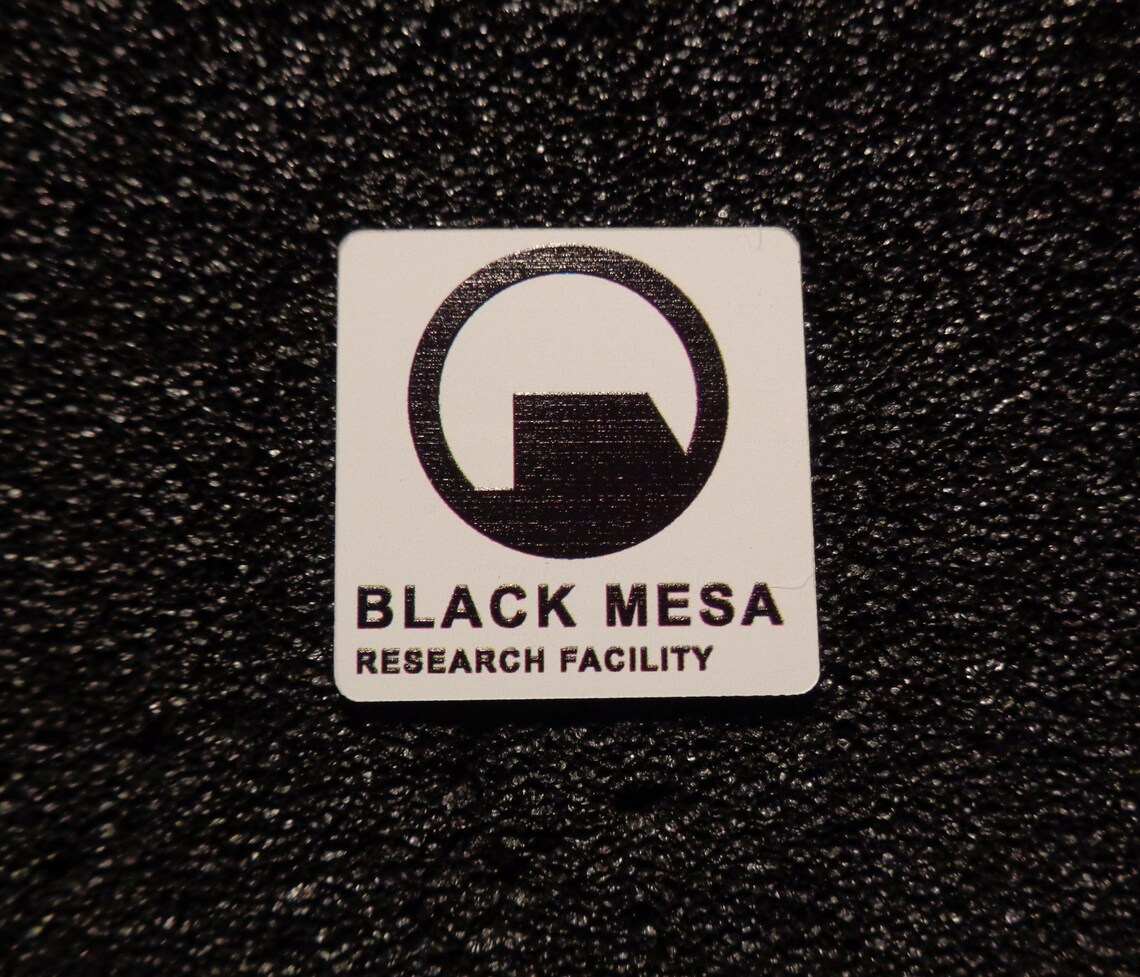 Black Mesa Half-life PC Logo Label Decal Case Sticker Badge 475c - Etsy