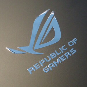 Asus Republic of Gamers Label / Aufkleber / Sticker / Logo 35 X 29mm ...