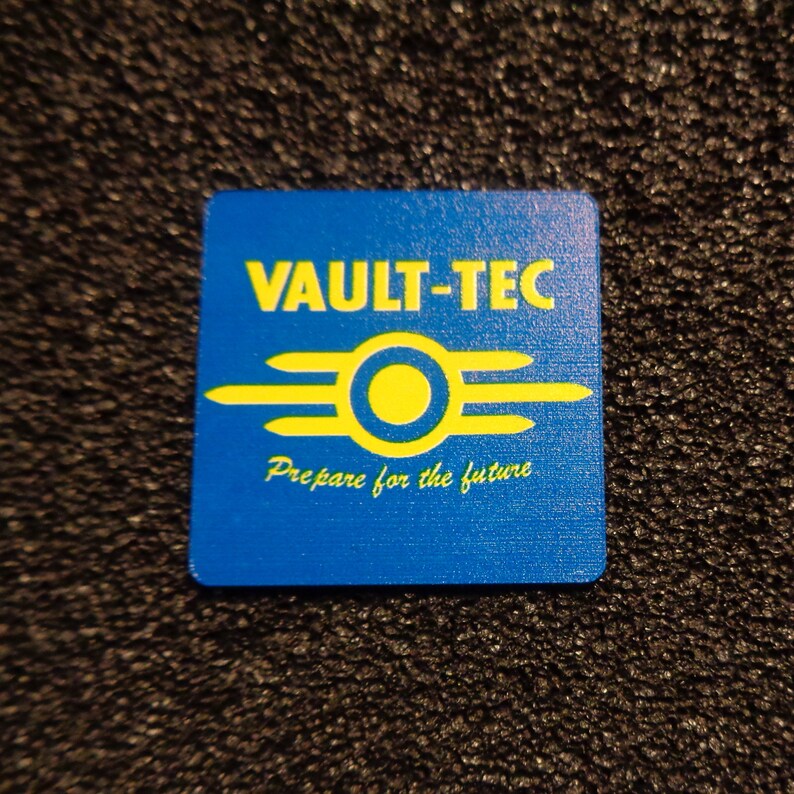Vault-tec Corporation Fallout Logo Label Decal Case Sticker - Etsy