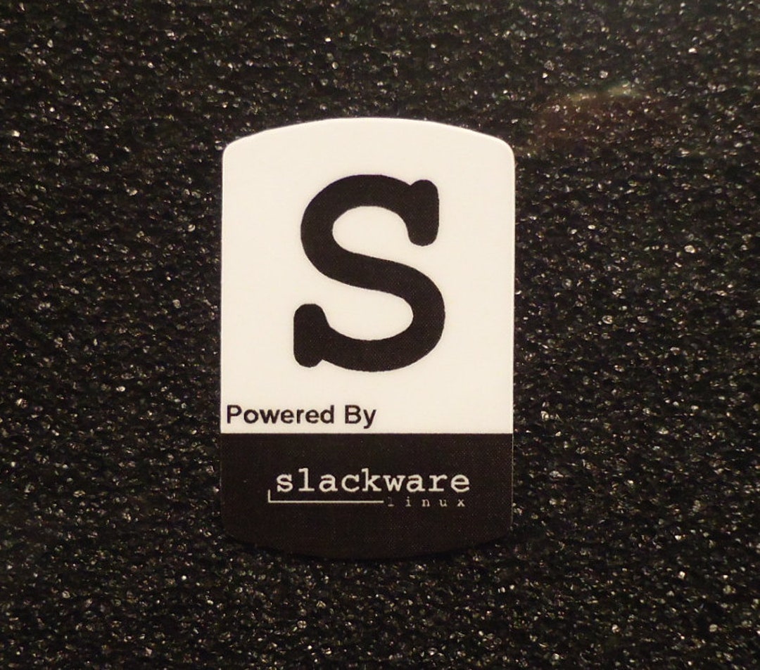 Slackware Label / Aufkleber / Sticker / Badge / Logo 1,9cm X 2,8cm 316 ...