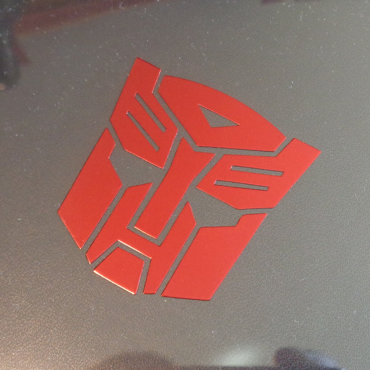 Transformers Autobot Red Chrome Label / Aufkleber / Sticker / - Etsy