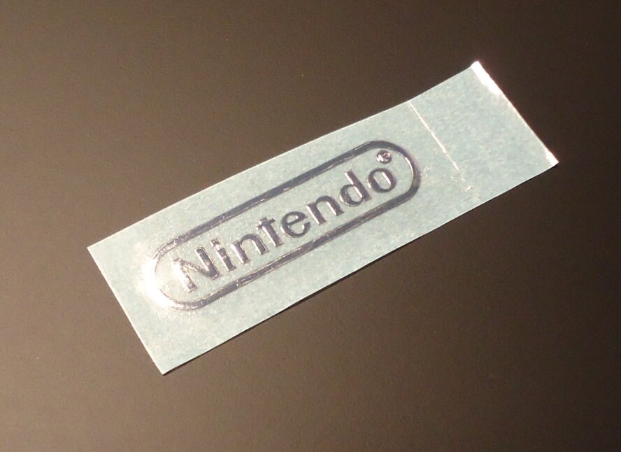 Nintendo Label / Aufkleber / Sticker / Badge / Logo 22mm X 5mm 174 - Etsy