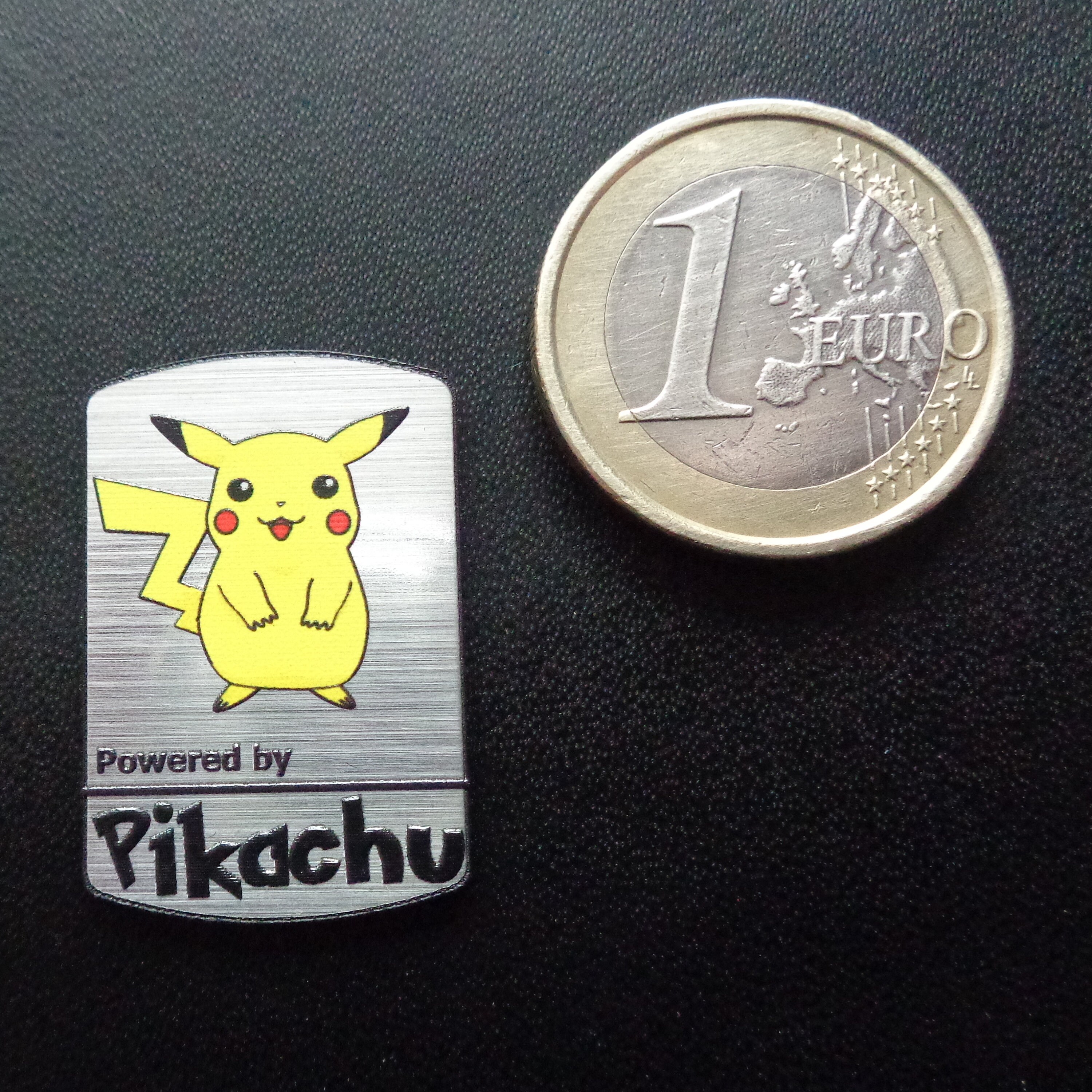 Pokemon Pikachu Logo Label Decal Case Sticker Badge 453b - Etsy