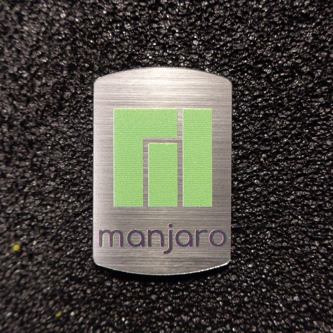 Linux Manjaro Label / Aufkleber / Sticker / Badge / Logo 1,9cm X 2,8cm ...