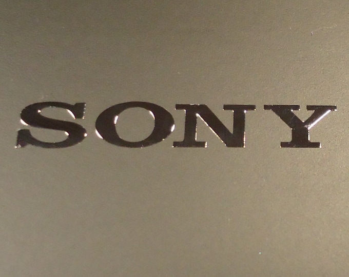 SONY Label / Aufkleber / Sticker / Badge / Logo 30mm X 5mm - Etsy
