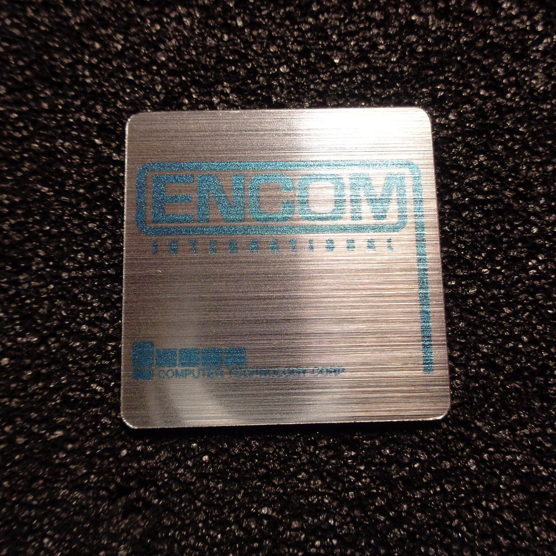 Encom International Corporation Logo Label Decal Case Sticker Badge ...