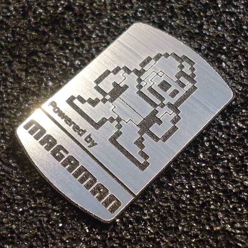 Mega Man Rockman 8-bit NES Nintendo Logo Label Decal Case - Etsy