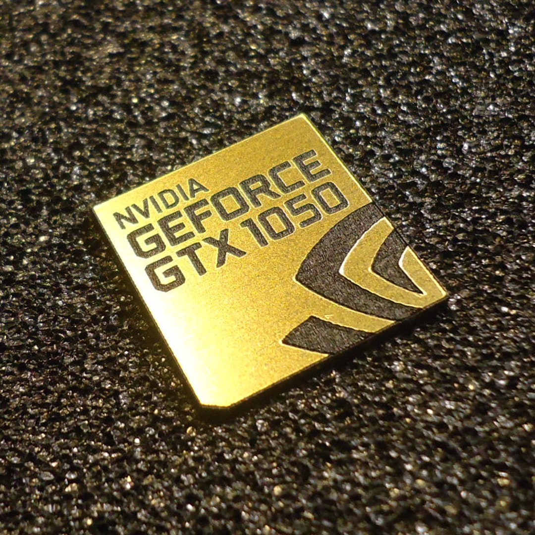 Nvidia GEFORCE GTX 1050 PC Logo Label Decal Case Sticker - Etsy