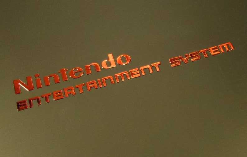 Nintendo NES Label / Aufkleber / Sticker / Badge / Logo 74 X - Etsy