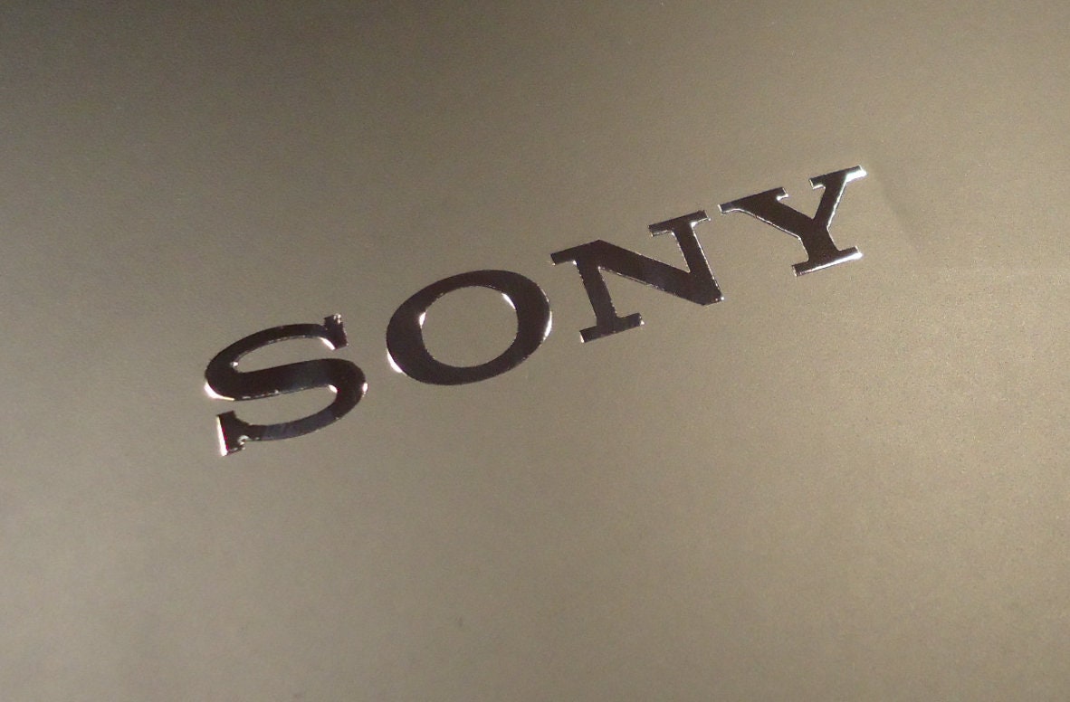 SONY Label / Aufkleber / Sticker / Badge / Logo 50mm X 8mm - Etsy