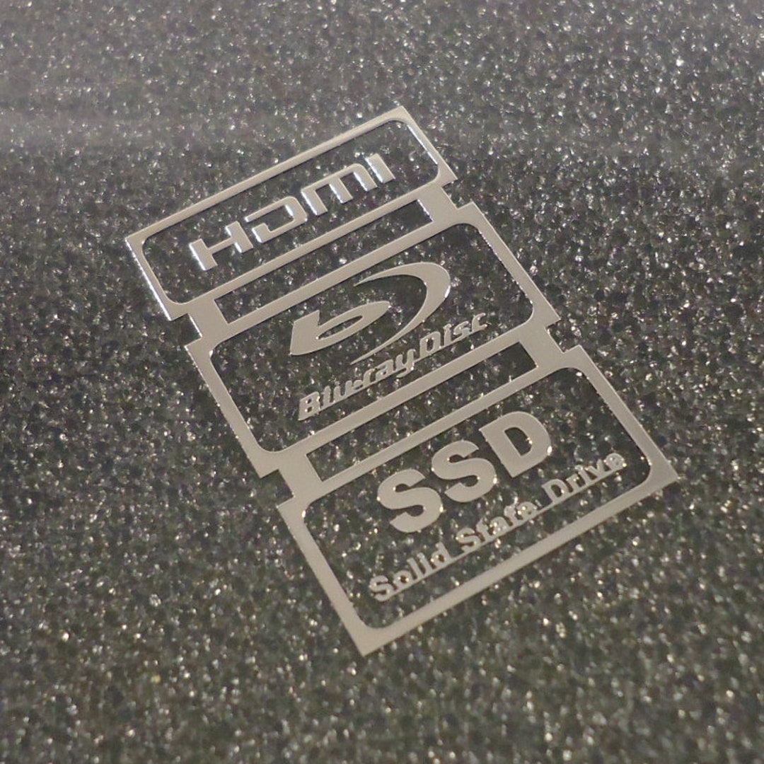 HDMI Blueray SSD Metal Label / Aufkleber / Sticker / Badge / Logo 20 X ...