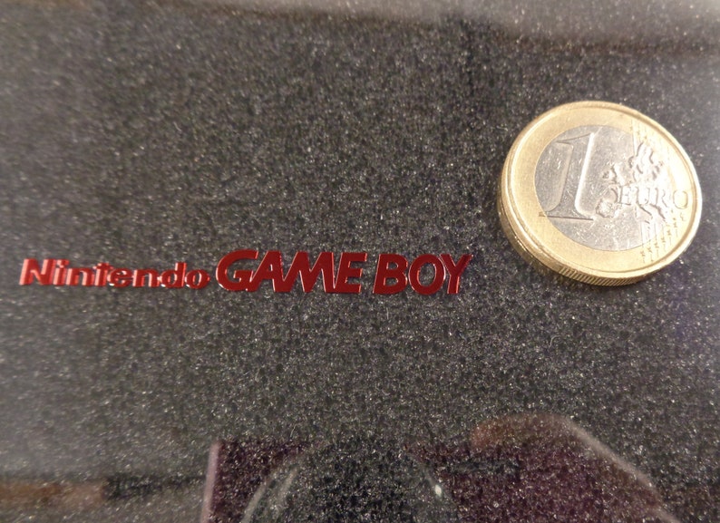 Nintendo Gameboy Red Label / Aufkleber / Sticker / Badge / Logo 162d - Etsy