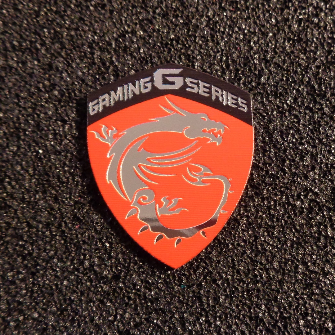 MSI Gaming G Series Label / Aufkleber / Sticker / Logo 33 X 27mm 441d ...