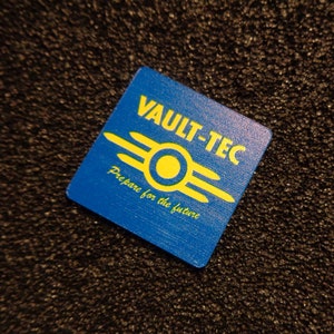 Vault-tec Corporation Fallout Logo Label Decal Case Sticker Badge 516 ...