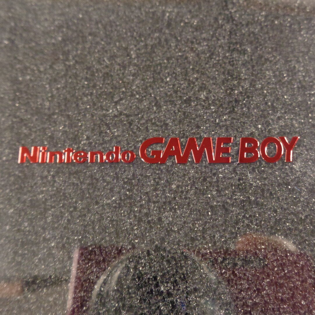 Nintendo Gameboy Red Label / Aufkleber / Sticker / Badge / Logo 162d - Etsy
