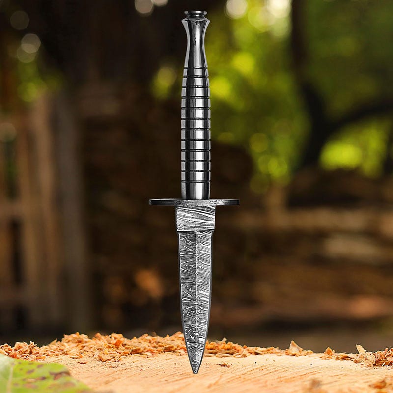 Damascus Dagger - Etsy